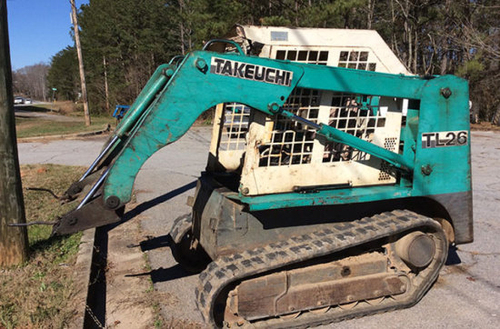 Takeuchi TL26 - TL126 Crawler Loaders Service Repair Workshop Manual ...